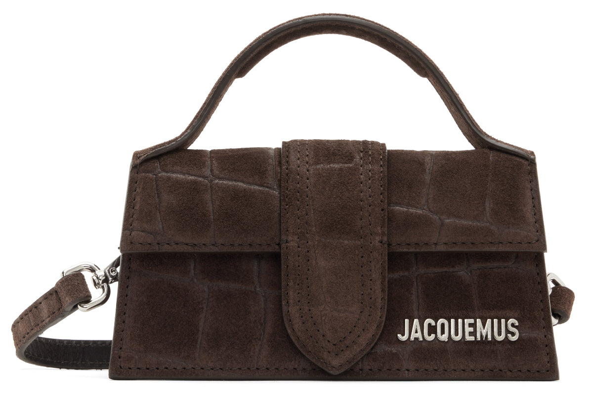 Jacquemus Le Bambino Croc Dark Brown Bag – Le Plug MX